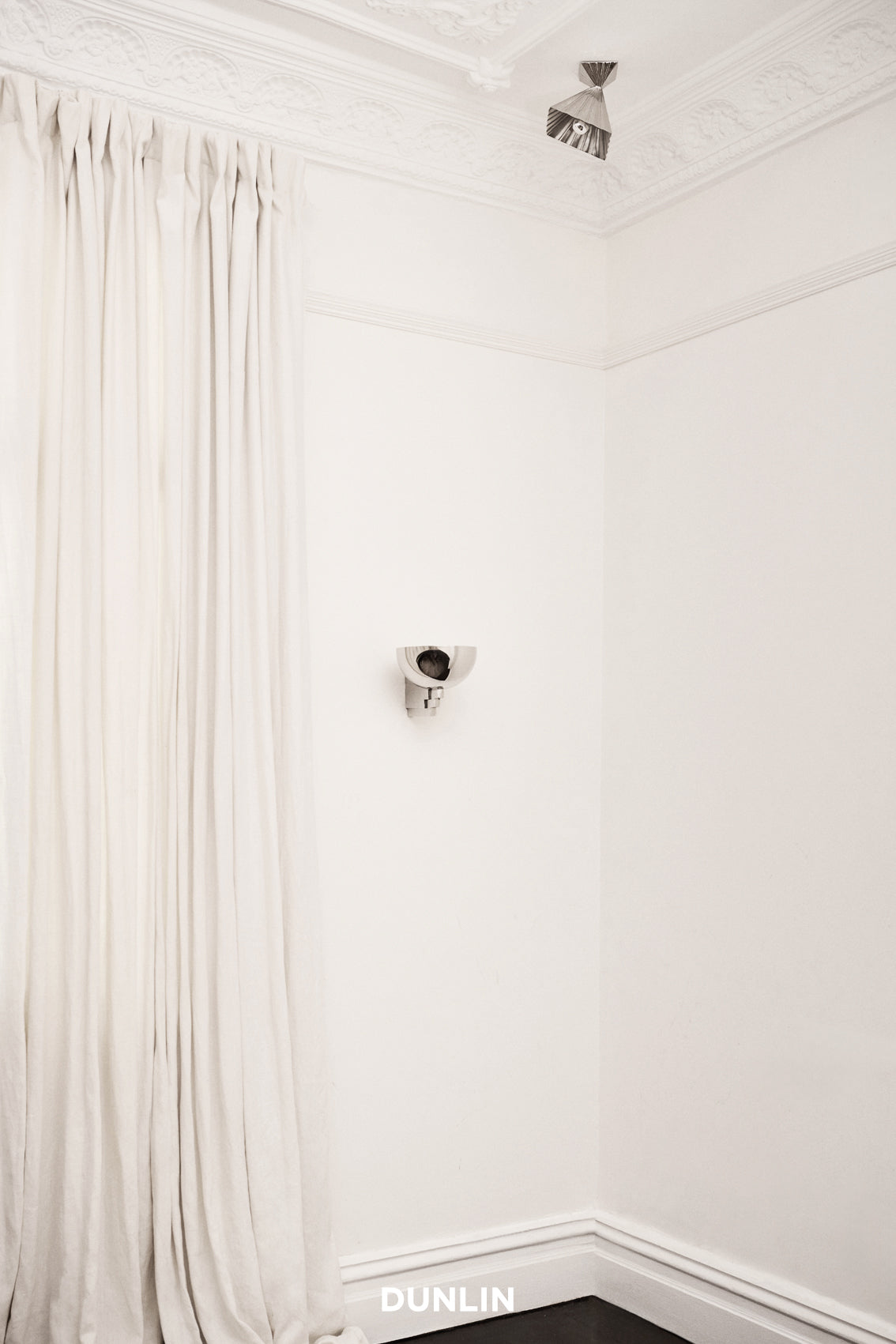 HK22 Wall Light, Nickel Plated Brass – Dunlin Home