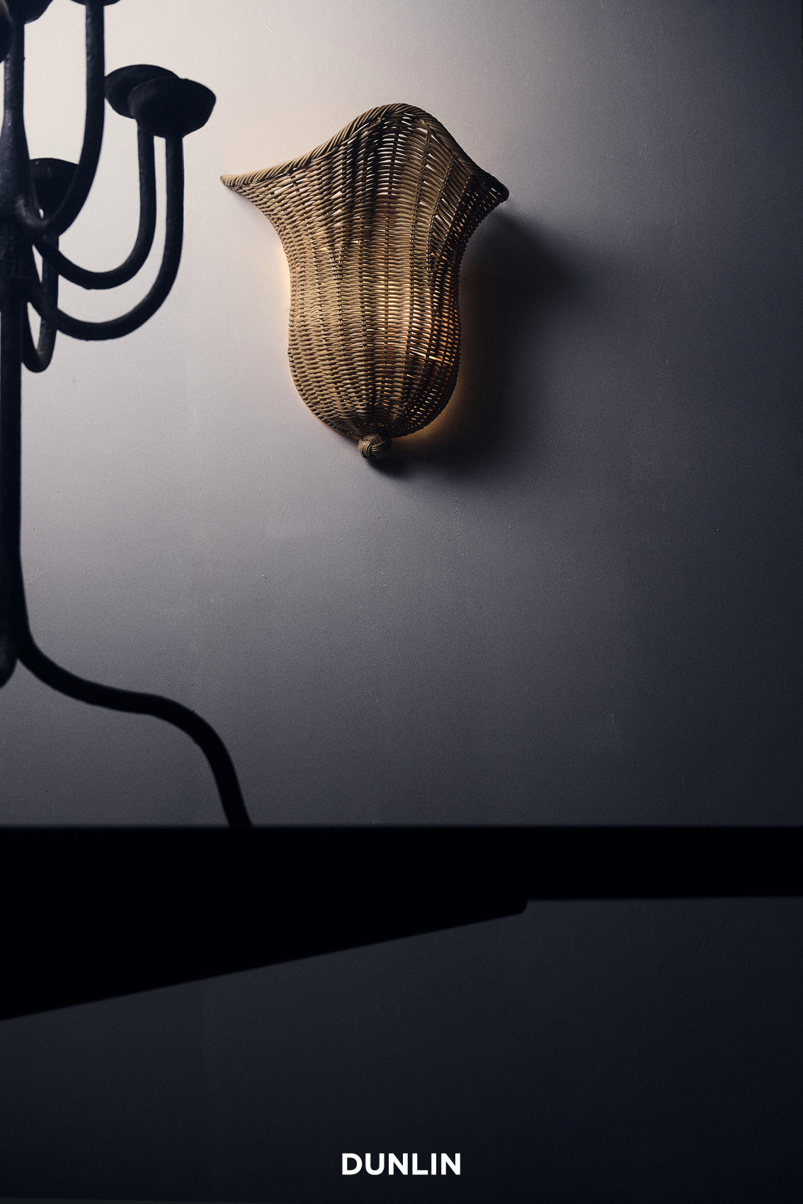 Jacopo Rattan Wall Sconce by DUNLIN – Dunlin Home