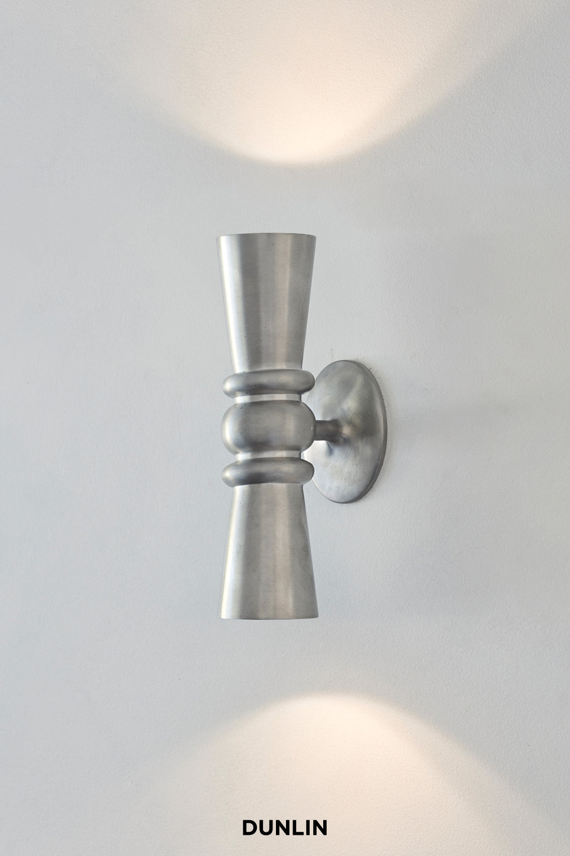 DUNLIN Germaine Wall Light, Sandblasted Aluminium – Dunlin Home