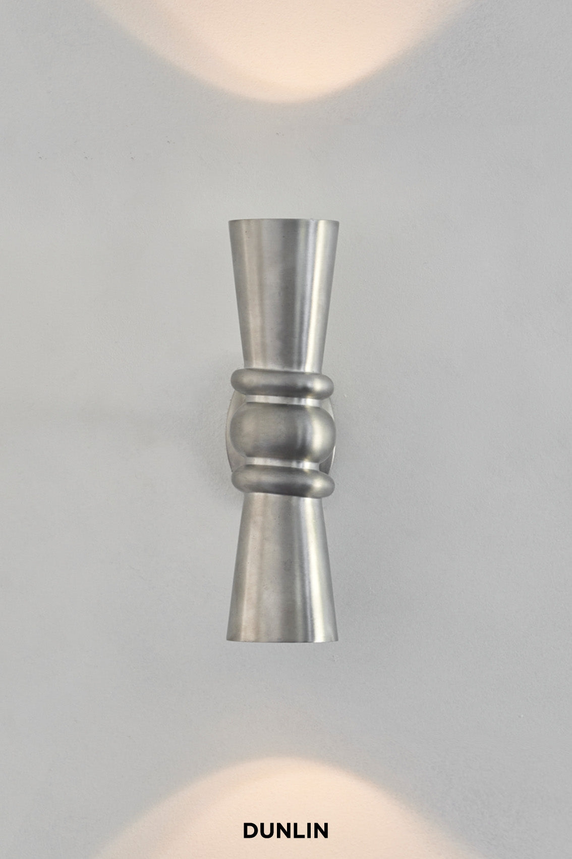 DUNLIN Germaine Wall Light, Sandblasted Aluminium – Dunlin Home