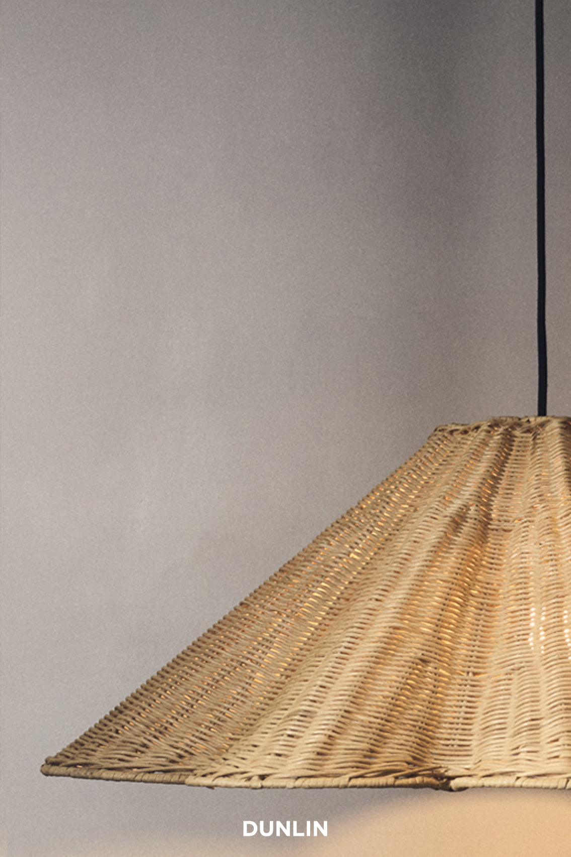 Etna XL Rattan Pendant Light by DUNLIN – Dunlin Home