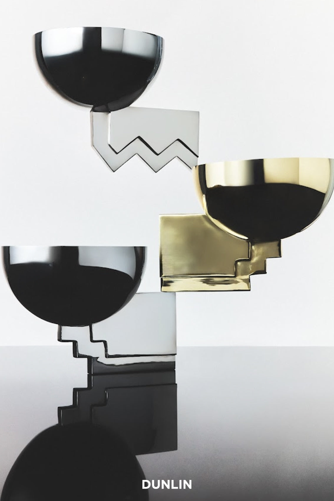HK22 Wall Light, Nickel Plated Brass – Dunlin Home