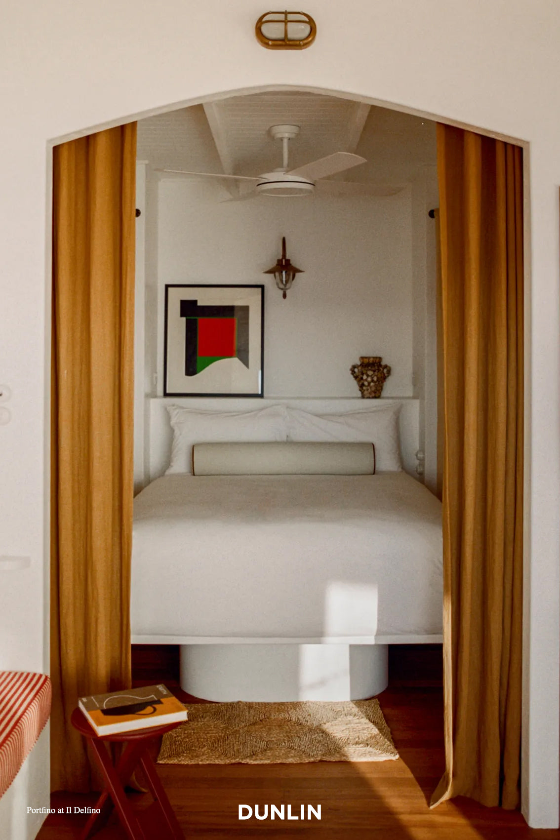 Norfolk Bulkhead Light Brass – Dunlin Home